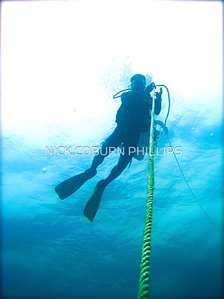 "Deco Stop Diver!" Poster for Sale by dumbodancer | Redbubble