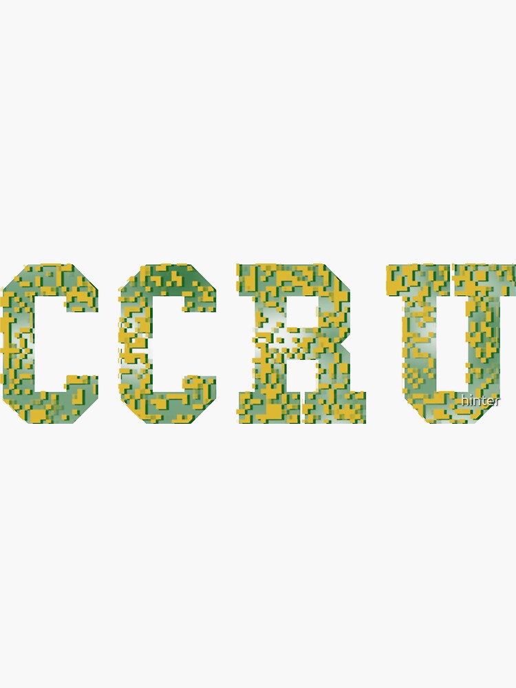 "CCRU (un)official " Sticker for Sale by hinter | Redbubble