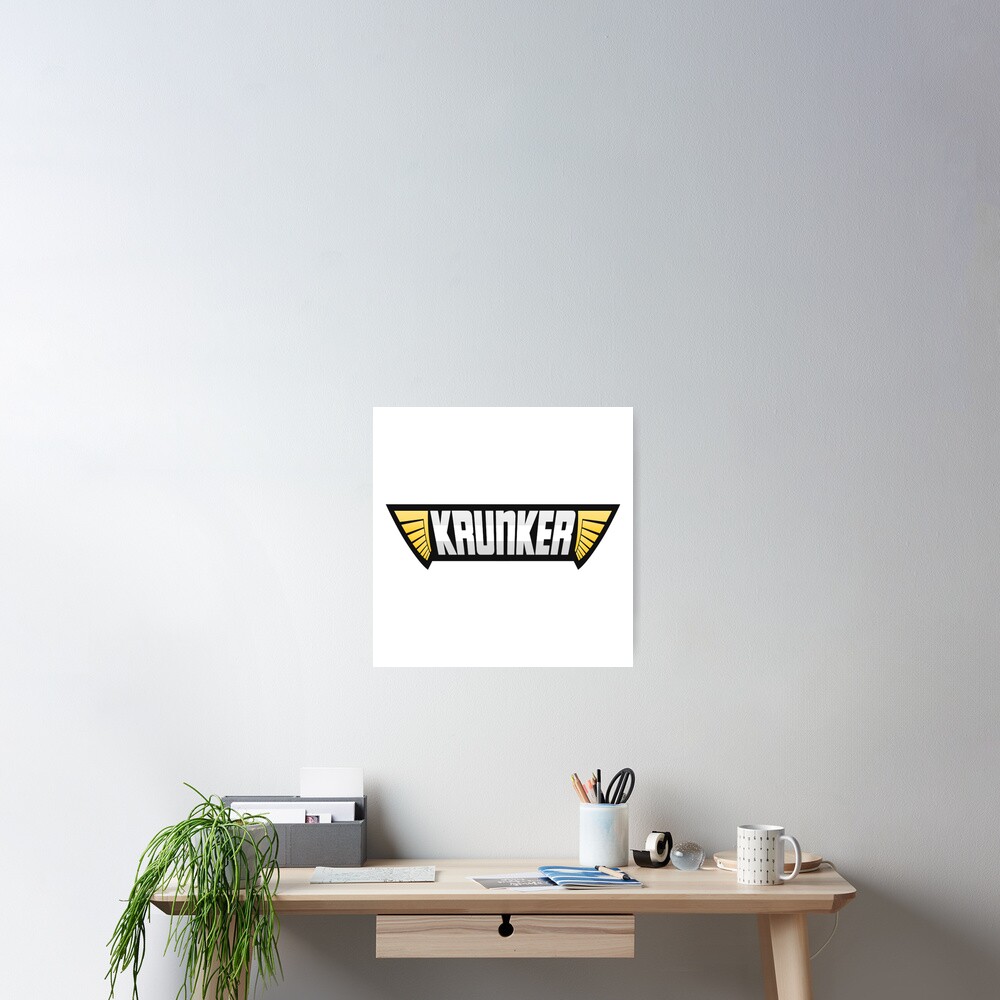 "Krunker Logo" Poster by GaamerDesign | Redbubble