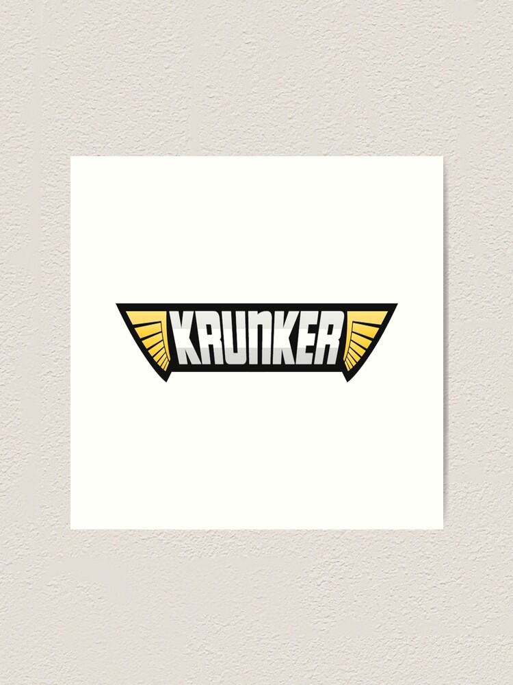 "Krunker Logo" Art Print for Sale by GaamerDesign | Redbubble