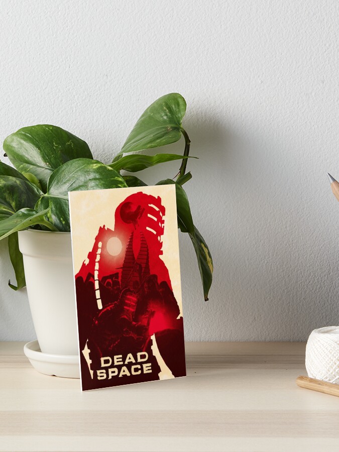 "Issac Clark Dead Space Silhouette" Art Board Print for Sale by ...