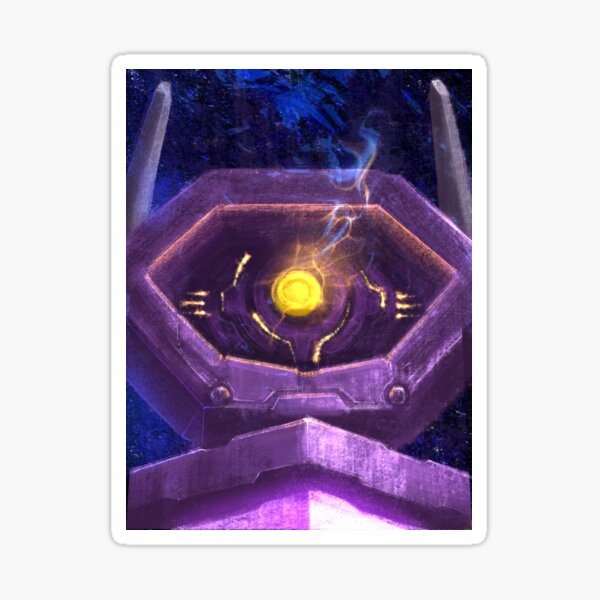 "Shockwave portrait" Sticker for Sale by ArtistStan | Redbubble