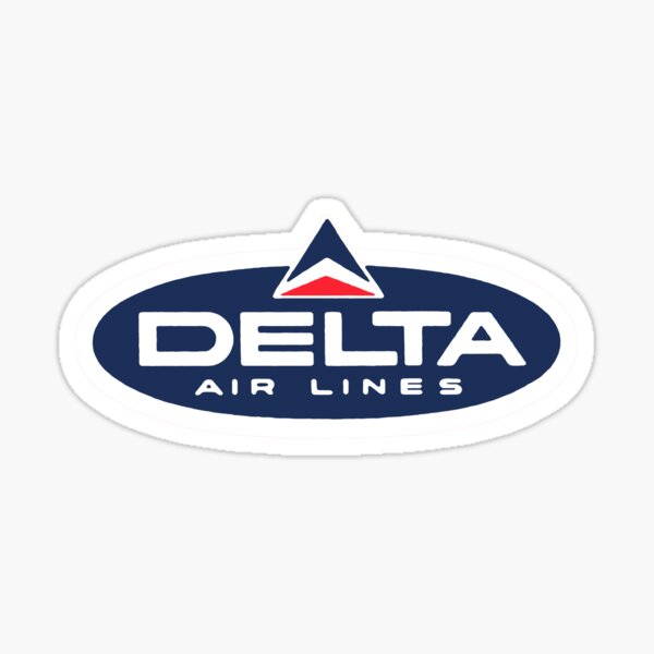 Delta Airlines Stickers | Redbubble