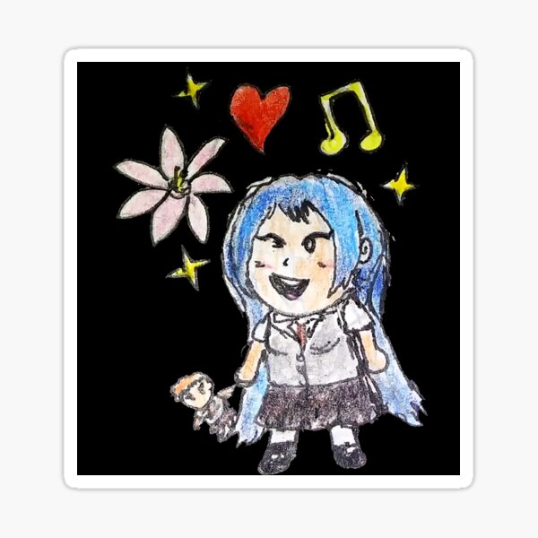 "Chibi Nej" Sticker for Sale by MagpieDomino | Redbubble