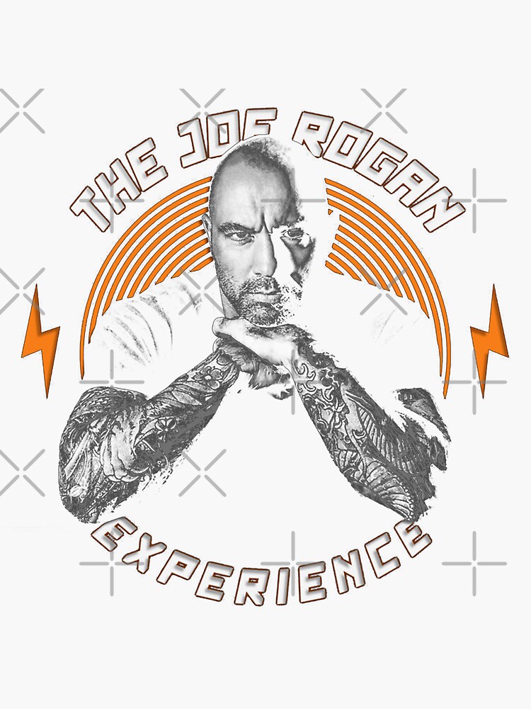 "JOE ROGAN" Sticker by dmary14 | Redbubble