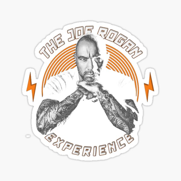 "JOE ROGAN" Sticker by dmary14 | Redbubble