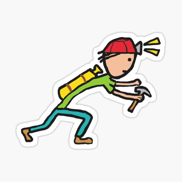 "Caving and Spelunking" Sticker for Sale by Mark-Ewbie | Redbubble