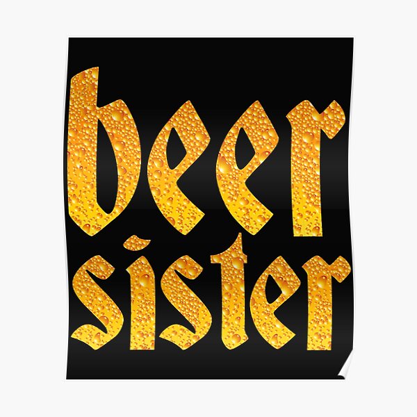 "Oktoberfest Prost Sausage Beer Drinking" Poster for Sale by ...