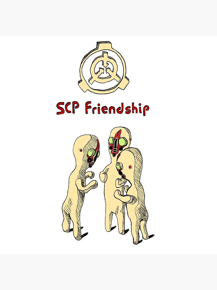 "SCP Friendship" Art Print by tepinadn | Redbubble