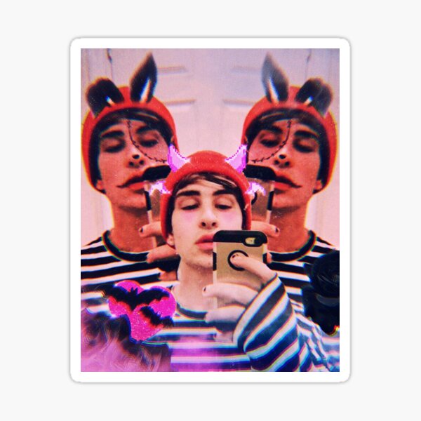 "Jake Webber Devil Bunny" Sticker for Sale by kahlru | Redbubble