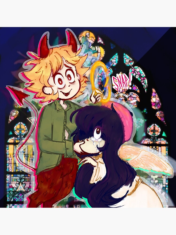 "South Park: Imp Tweek & Angel Wendy" Art Print by Nanostrashcan ...