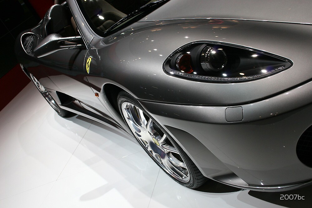 "Ferrari 430 Modena Gunmetal Grey - Geneva Motorshow" by 2007bc | Redbubble