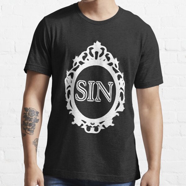 "Sin Sinner Retro 2reborn" T-shirt for Sale by 2reborn | Redbubble ...