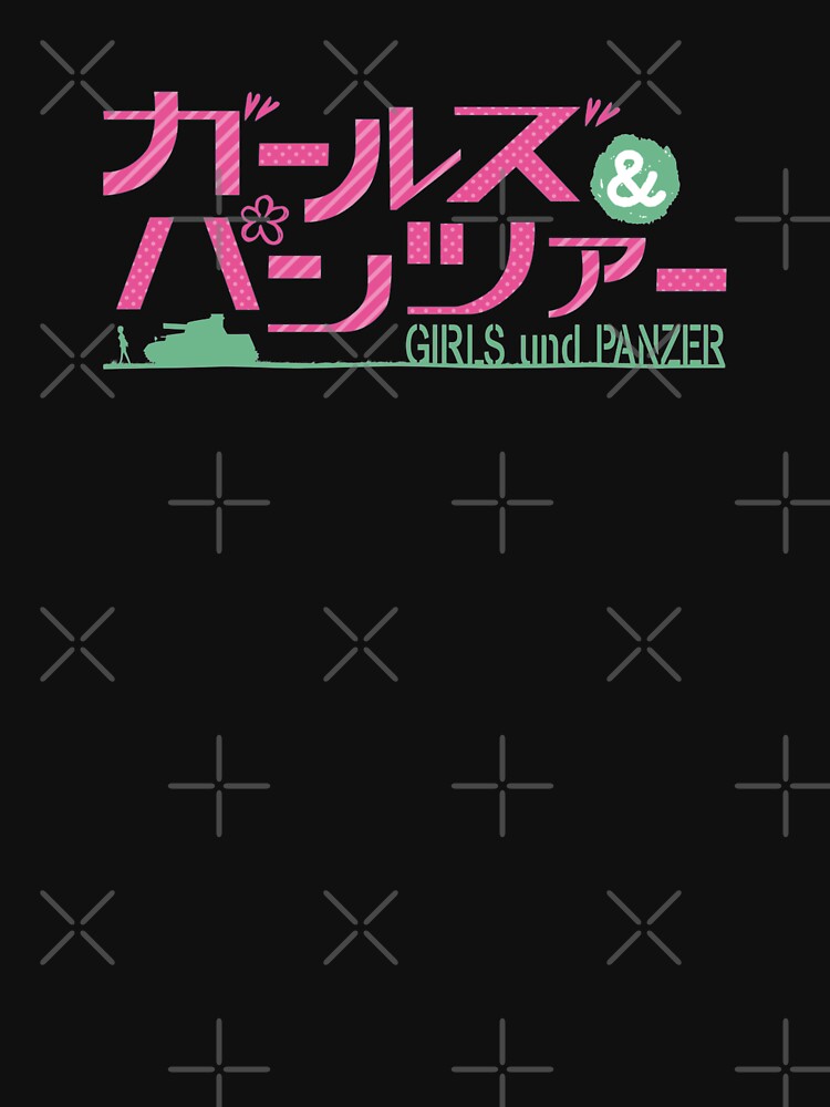"Girls Und Panzer English Japanese" T-shirt for Sale by symbolized ...