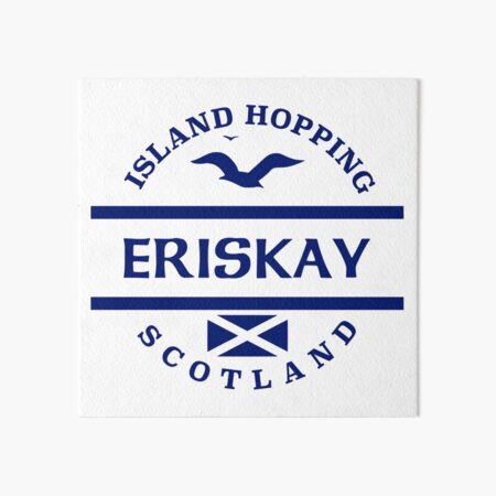 "Island Hopping Eriskay, Scottish Islands" Art Board Print for Sale by ...
