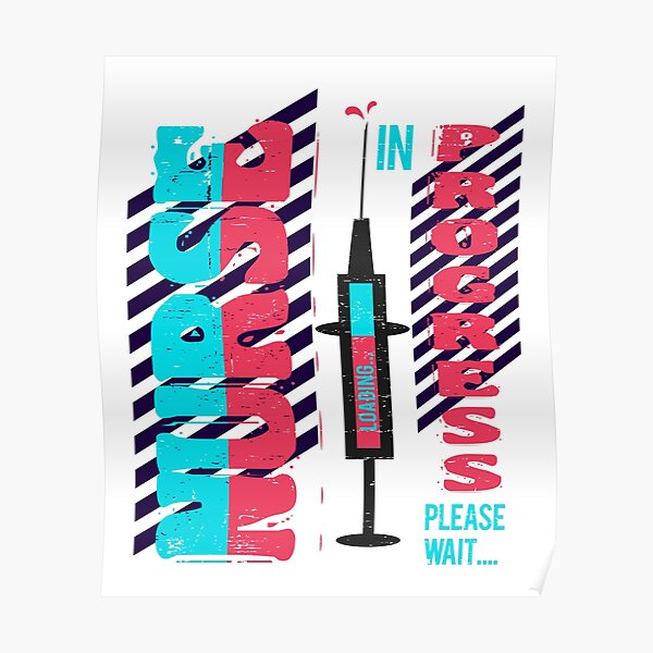 "Nurse in Progress Nurse Training" Poster for Sale by Team150Designz ...