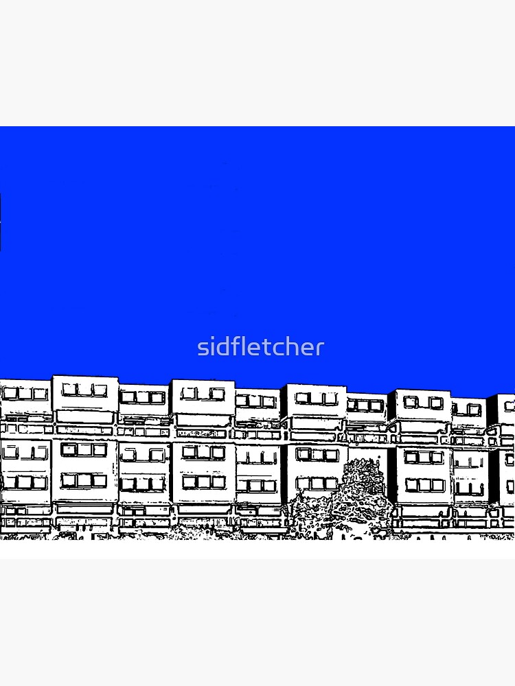 "Ashfield Valley Flats Rochdale" Sticker for Sale by sidfletcher ...