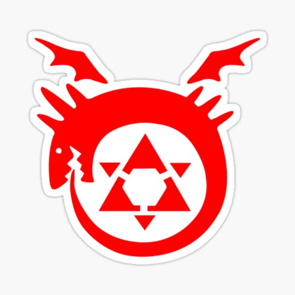 "Full Metal Alchemist logo" Sticker for Sale by DnDweeb56 | Redbubble