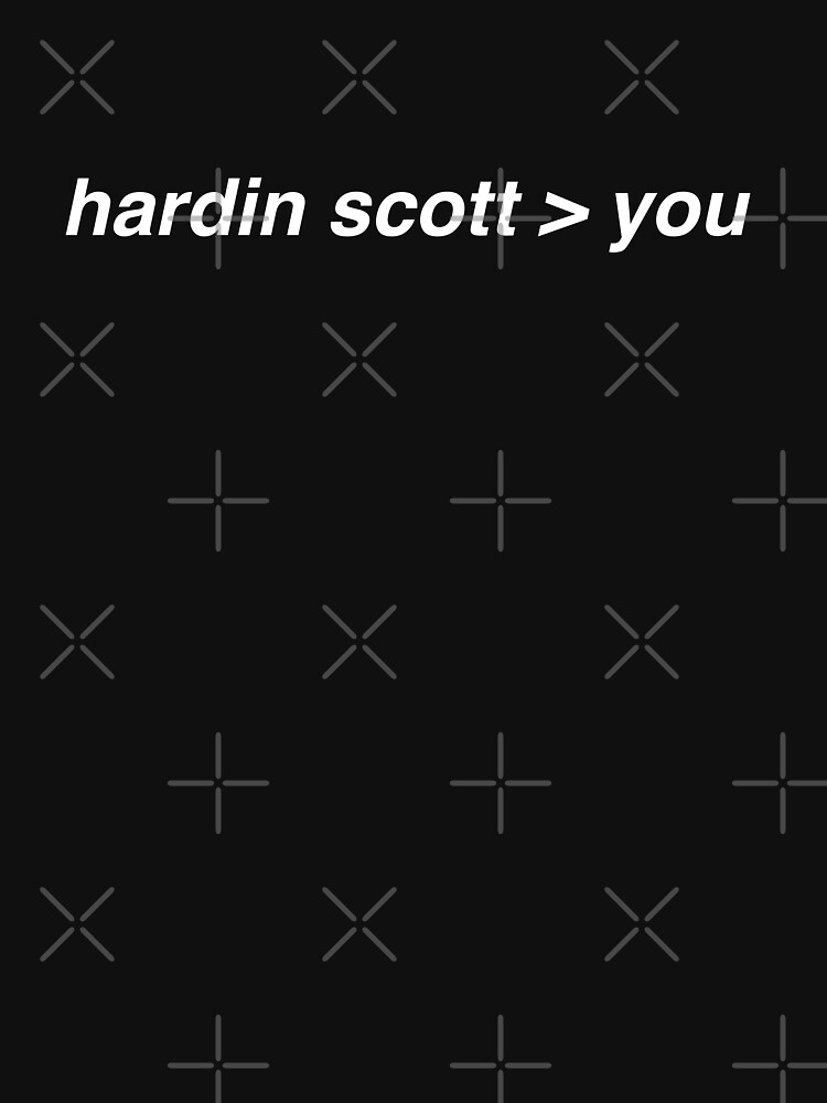 "Hardin Scott Over You " T-shirt for Sale by AlmaRs | Redbubble | after ...