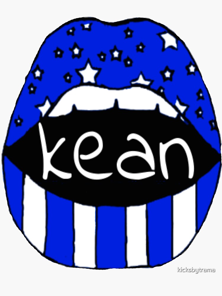 "Kean University" Sticker for Sale by kicksbytrama | Redbubble