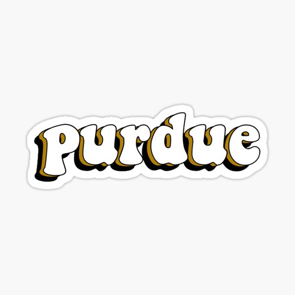 Purdue Stickers | Redbubble