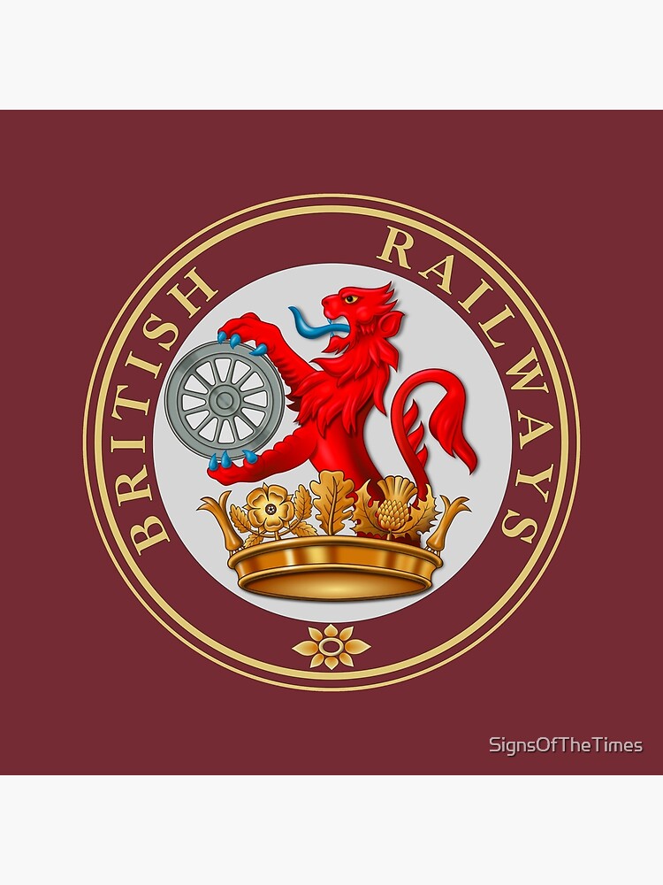 "Vintage British Railways Crest " Poster by SignsOfTheTimes | Redbubble