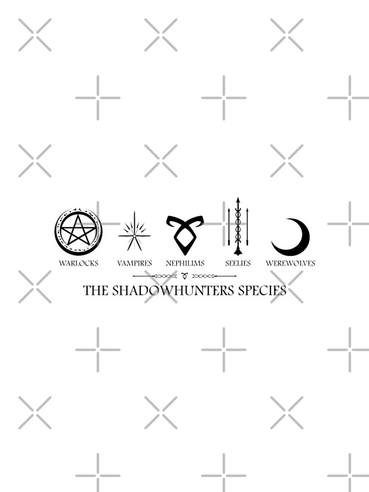 "The Shadowhunters Species Warlocks, Vampires, Nephilims, Seelies ...