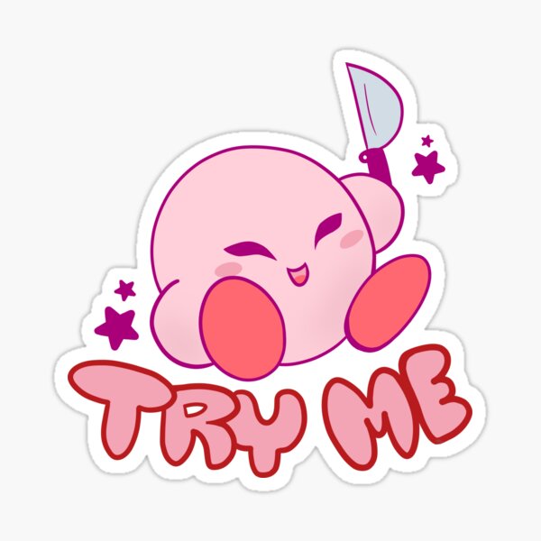 Try Me Stickers | Redbubble