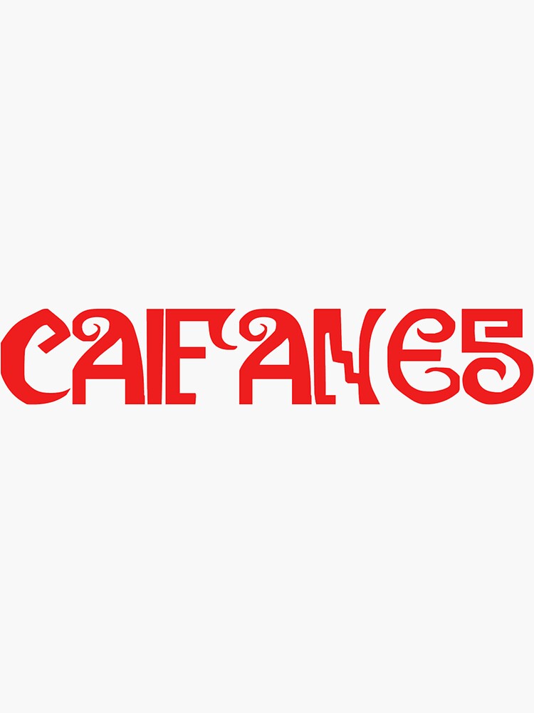 "Caifanes" Sticker for Sale by ipod | Redbubble