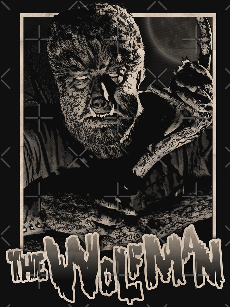 "The Wolfman, wolfman, wolf man, werewolf" Classic T-Shirt for Sale by ...