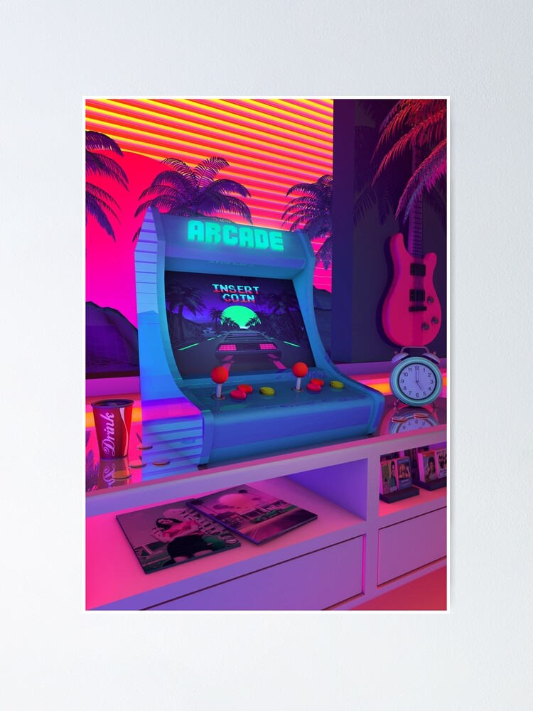"Arcade Dreams" Poster for Sale by dennybusyet | Redbubble