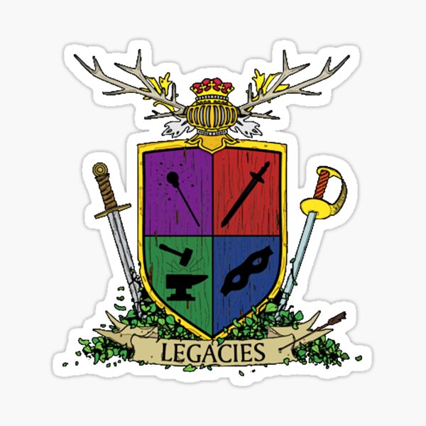 "Legacies Crest [Purple]" Sticker for Sale by LegaciesLARP | Redbubble