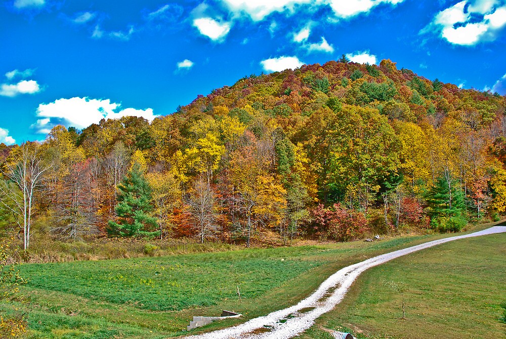 "Autumn in those West Virginia Hills" by Bryan D. Spellman | Redbubble