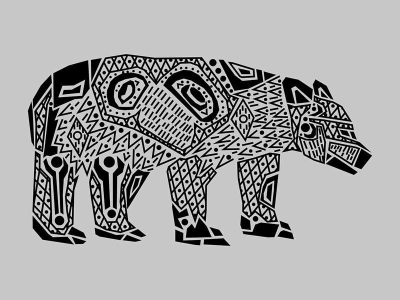 "Kermode Bear" by holoholona | Redbubble