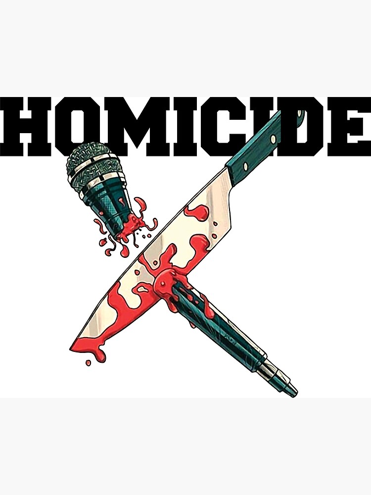 "Homicide" Poster for Sale by jassgodard | Redbubble