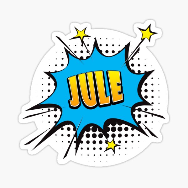 Jule Name Stickers | Redbubble
