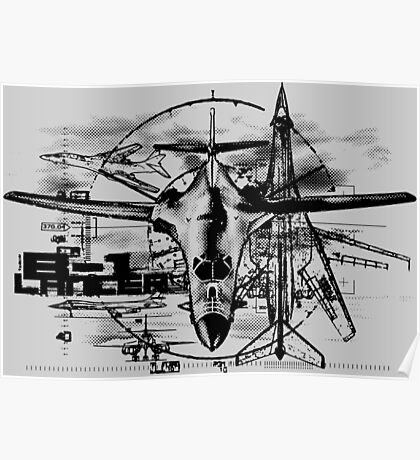 B 1 Bomber: Posters | Redbubble