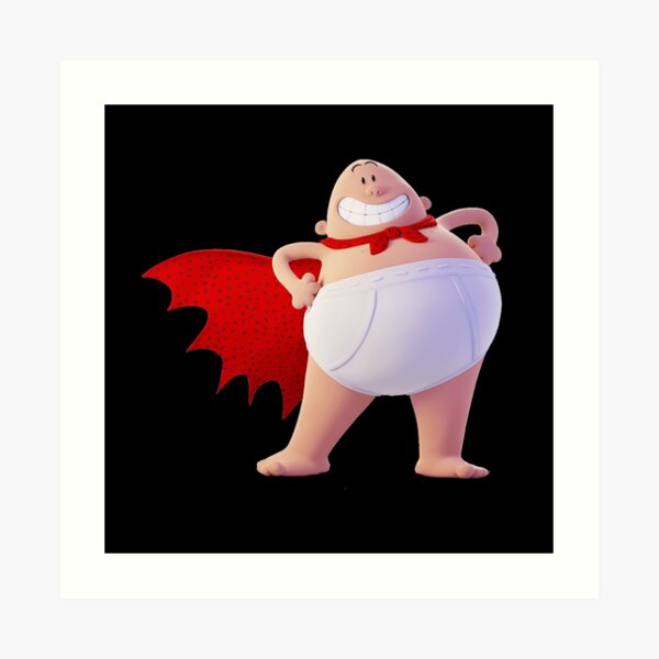 Captain Underpants Art Prints | Redbubble
