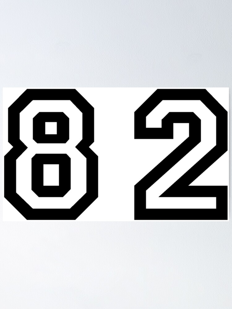 "Number Eighty Two" Poster by sweetsixty | Redbubble