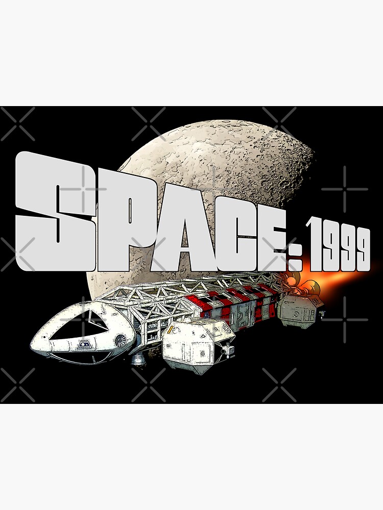 "SPACE 1999- Eagle Transporter" Sticker by PapaSquatch | Redbubble
