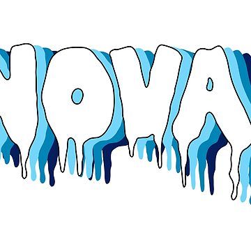 "Nova Drip" Sticker for Sale by Sam Brady | Redbubble