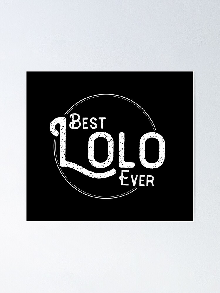 "Filipino Lolo Fathers Day Grandfather Gifts" Poster for Sale by The ...