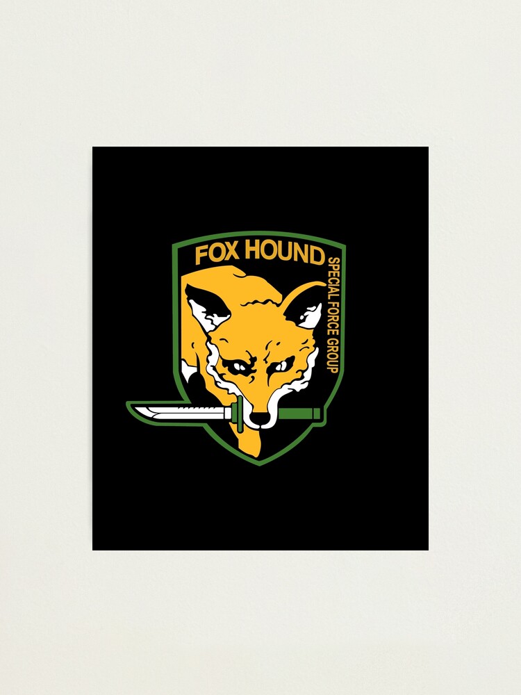 "Fox Hound Special Force Group logo inspired by Metal Gear Solid ...