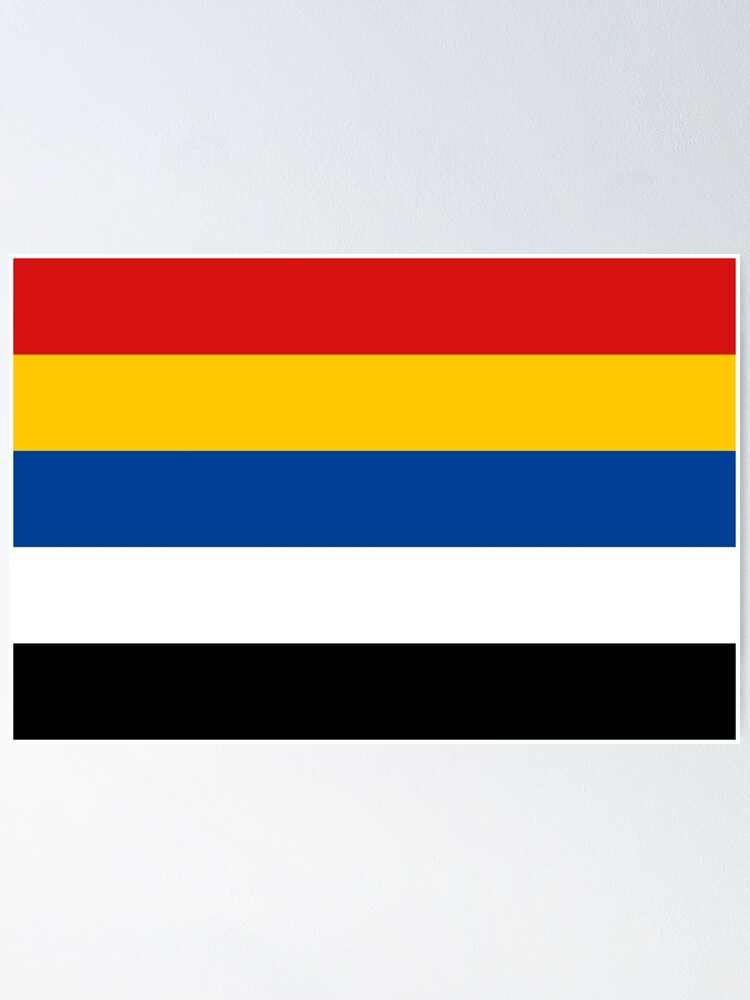 "Chinese Beiyang Flag" Poster for Sale by mrtej | Redbubble
