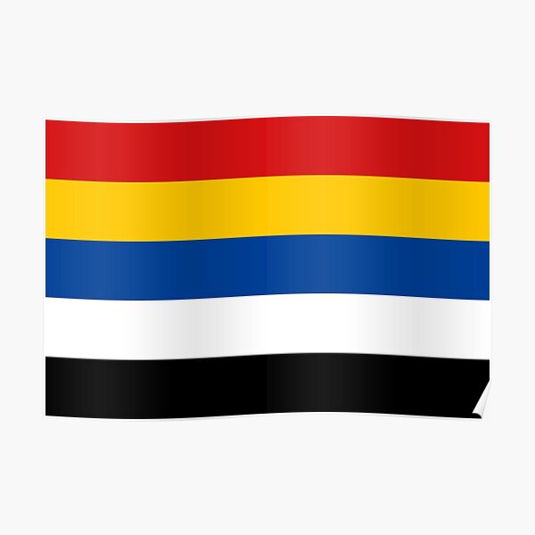"Chinese Beiyang Flag" Poster for Sale by mrtej | Redbubble