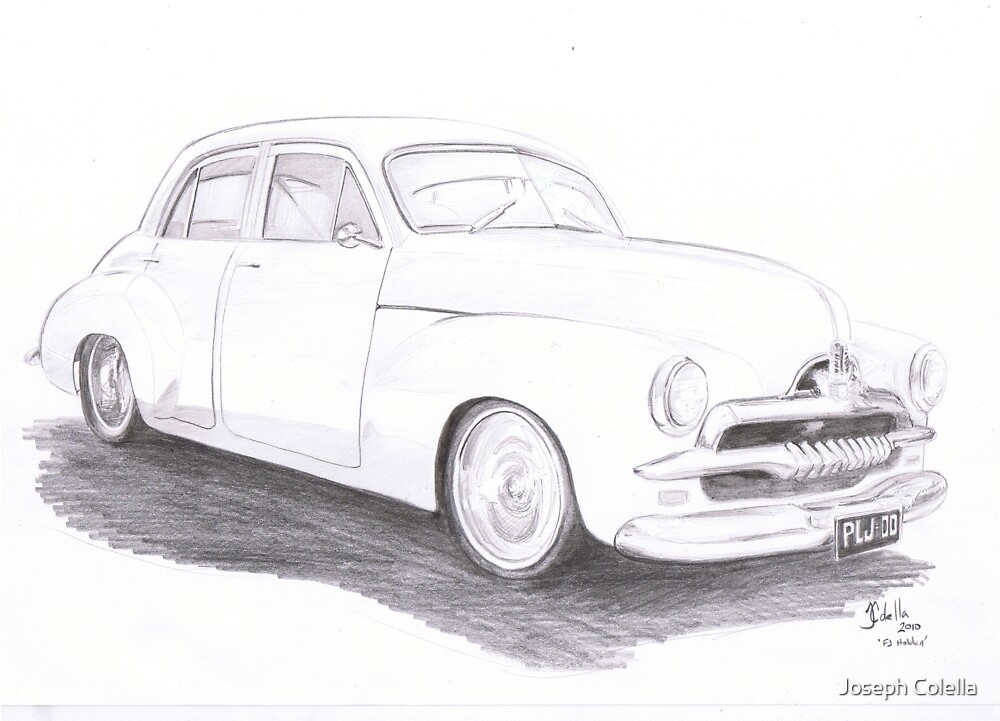 "Holden FJ" by Joseph Colella | Redbubble