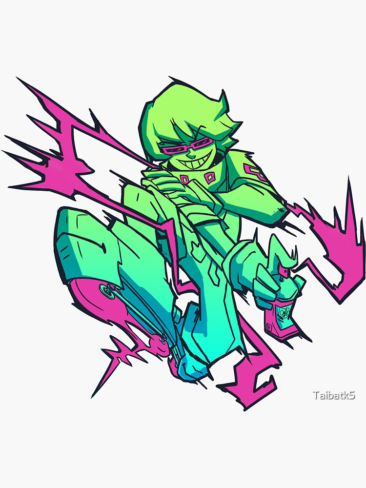 "YOOO!" Sticker for Sale by Taibatk5 | Redbubble