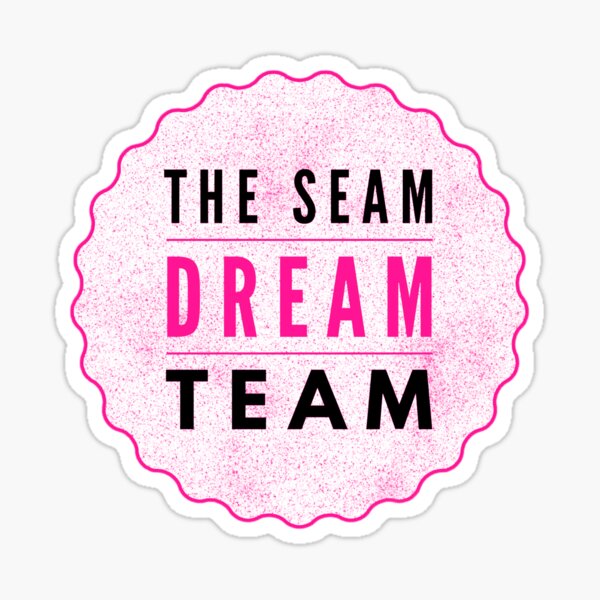 "THE SEAM DREAM TEAM" Sticker for Sale by cvgbearcat | Redbubble