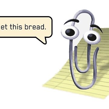 "Paperclip Meme" Sticker for Sale by gemma500 | Redbubble