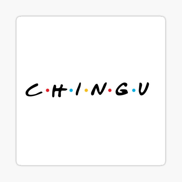 "Chingu "Friends" K-Pop Parody" Sticker for Sale by K-Society | Redbubble